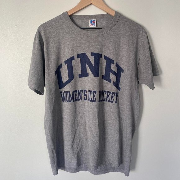 Russell Athletic | Tops | Vintage Unh Womens Hockey Tshirt | Poshmark